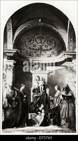 Giovanni Bellini, San Zaccaria Altarpiece, painting, 1505 Stock Photo ...