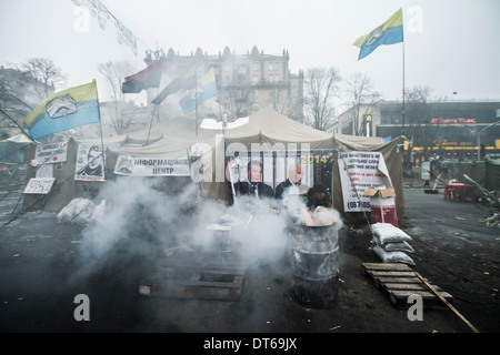 Euromaidan 2014 protests in Kiev, Ukraine Stock Photo - Alamy