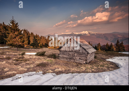 High mountain in spring time Stock Photo - Alamy