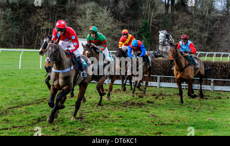 Point to point racing at Overton Farm, Crossford, South Lanarkshire ...
