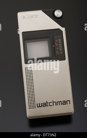 Sony FD-210 Watchman first portable television set Stock Photo - Alamy