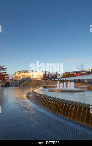 Hallam Square Sheffield South Yorkshire Stock Photo - Alamy