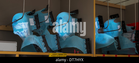 Plastic mesh masks for radiation treatments on head and neck regions ...