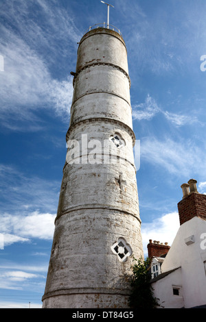 The 'High Light' lighthouse, built in 1788, Blyth, Northumberland Stock ...