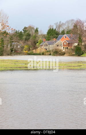 The village of Leintwardine, Herefordshire UK Stock Photo - Alamy