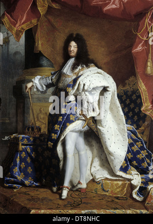 Hyacinthe Rigaud Portrait of Louis XIV 1701 Stock Photo - Alamy