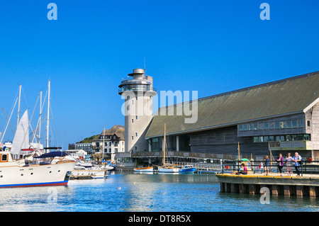 National Maritime Museum at the harbor of Falmouth, Cornwall, England, UK Stock Photo - Alamy