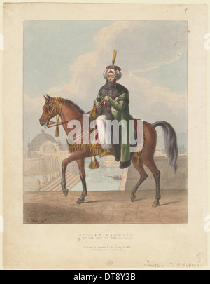 Portrait of Mahmud II (1785-1839), Sultan of the Ottoman Empire, ca ...