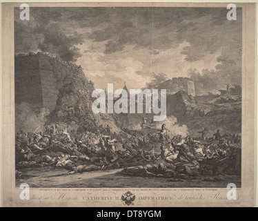 The Siege of the Fortress Ochakov on December 1788. Museum: PRIVATE ...