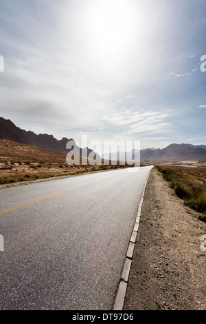 Road going through the mountains, Tibet Province Stock Photo - Alamy