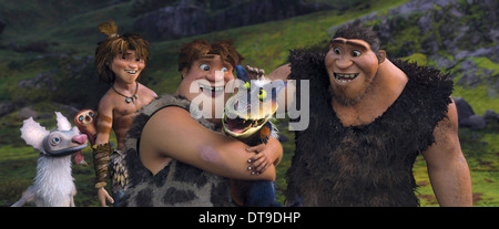 THE CROODS 2013 Twentieth Century Fox animation film with Grug,Sandy ...
