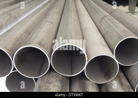 pipe metal cylinder coat galvanized texture background Stock Photo - Alamy