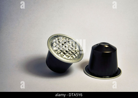 recycling, waste, Aluminium, Al, consumed, used, empty Nespresso ...