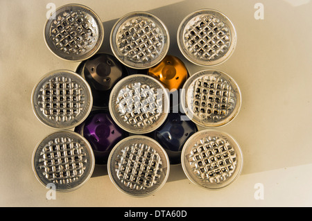 recycling, waste, Aluminium, Al, consumed, used, empty Nespresso ...