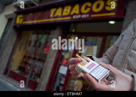 Smoking in Madrid, Spain. smoke cigarette tobacco smoker tabaco cigarro ...