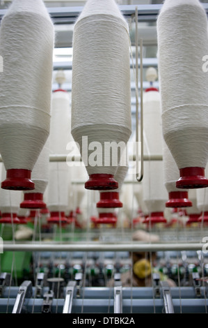 India Indore , Mahima Fibres Ltd. spinning mill produce cotton yarn ...
