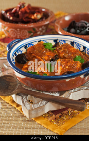 Fish Ambotik Sour and spicy seafood curry Goa India Food Stock Photo ...