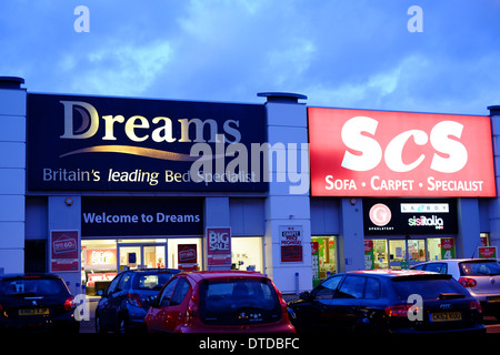 The Dreams bed specialist shop store in Norwich , Norfolk , England ...