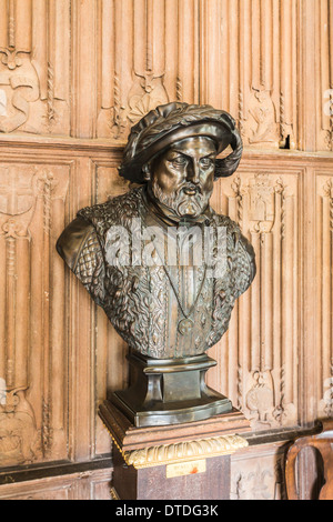 England, Hampshire, Basingstoke, Bronze Statue of Jane Austen by Adam ...