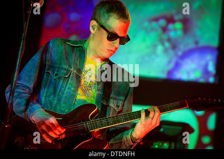 Trezzo sull'Adda Milan Italy. 15th February 2014. The English rock band ...