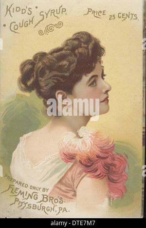 A Victorian advertisement for Fleming Brothers Drugstores, showcasing ...