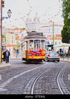 Lisbon Tramway, Lisboa Portugal Stock Photo - Alamy