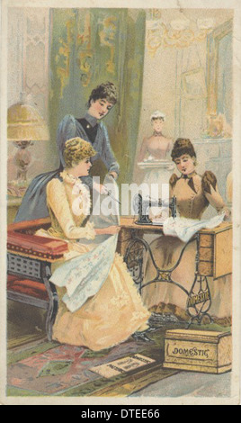 Domestic Sewing Machine Co Stock Photo - Alamy