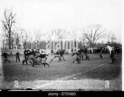 A photograph from the 1912 Miami-Denison football game, capturing the ...