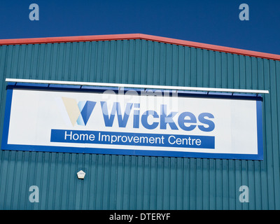 Wickes, store sign, logo, England UK Stock Photo: 59771687 - Alamy