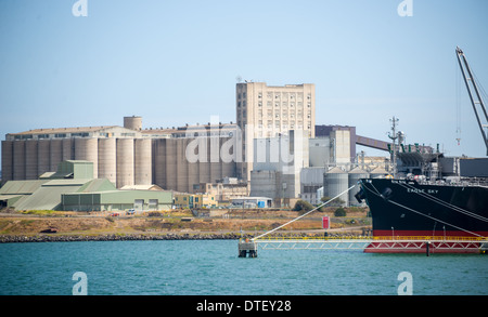 oil refinery Shell North Shore Geelong Victoria Australia petrochemical ...