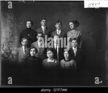 College Corner High School sophomore class 1912 (3191709636 Stock Photo ...