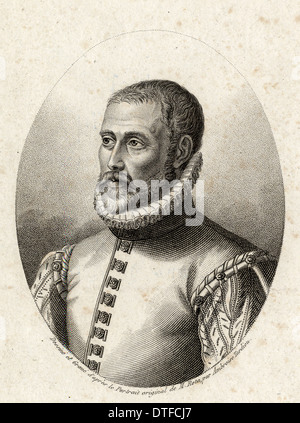 CAROLUS CLUSIUS (1526-1609) Flemish physician and botanist Stock Photo ...