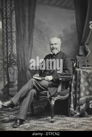 Portrait of Thomas Davidson (1817-1885) - Engraving, 19th century Stock ...