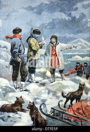 Arctic expedition of Salomon August Andrée to the North Pole, 1897 ...