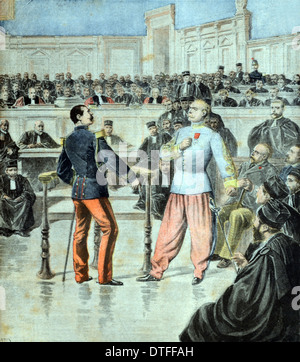 Paris, The trial of Emile Zola (1898 Stock Photo - Alamy