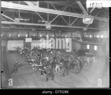 Soldiers of the Student Army Training Corps (S.A.T.C.) at Columbia ...