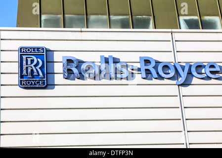 Rolls Royce Trade mark Stock Photo - Alamy