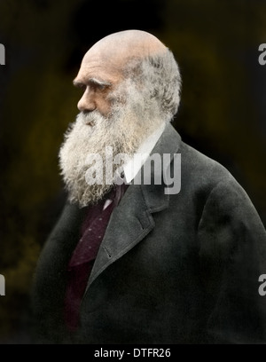 Photograph of Charles Robert Darwin (1809-1882) English naturalist and ...