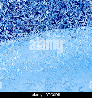 Icy Winter Pattern Stock Photo - Alamy