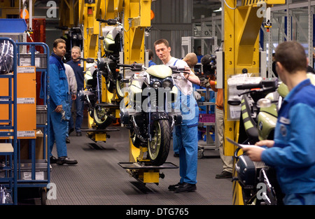 BMW Motorrad factory Stock Photo - Alamy