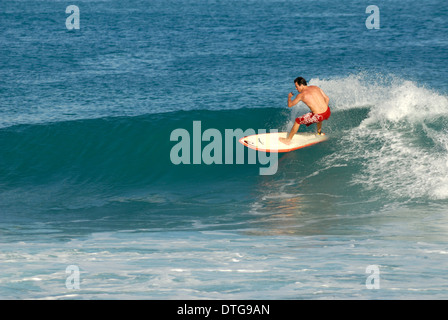 Surfing Apple Bay Tortola British Virgin Islands Caribbean Stock Photo ...