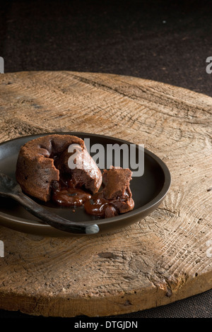 Individual chocolate fondant Stock Photo - Alamy