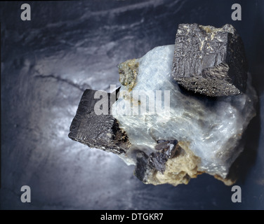 The mineral Perovskite is a calcium titanium oxide (CaTiO3). It has a ...