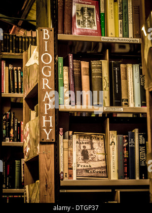 Barter Books sign at Alnwick Northumberland with the Lion statue in ...