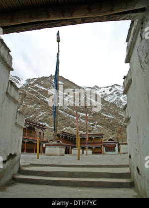 Courtyard of Hemis Monastery, Ladakh, Hemis, India Stock Photo - Alamy