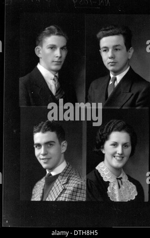 These yearbook portraits from McGuffey High School in 1938 capture the ...