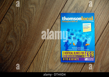 Thomson local phone directory Stock Photo - Alamy