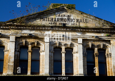 The Philharmonic Hall now in a state of disrepair, St Mary Street ...