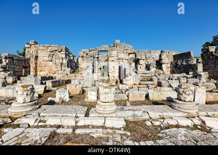 Lechaion Road in Ancient Corinth, Greece Stock Photo - Alamy