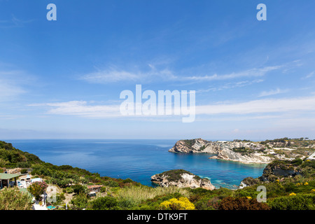 Landscape and coast of the Italian island Ponza Stock Photo - Alamy